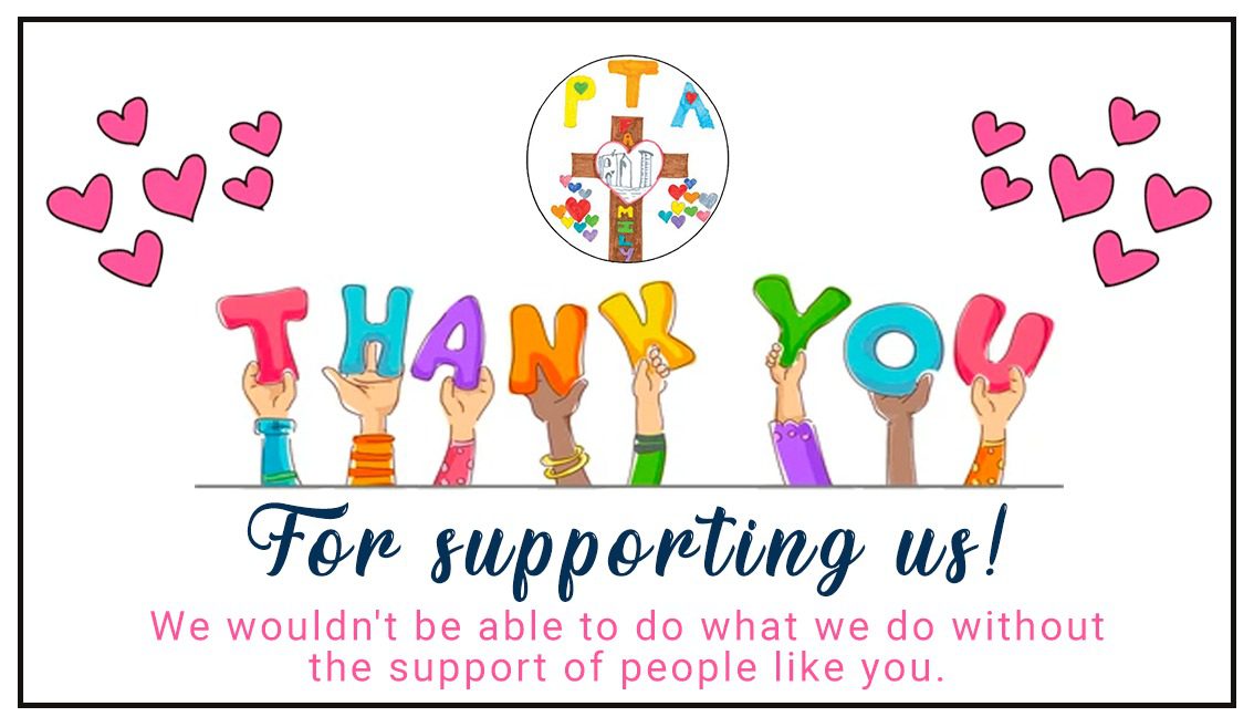 PTA Donations - The Priory Catholic Voluntary Academy